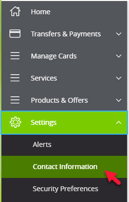 Updating your Contact Information