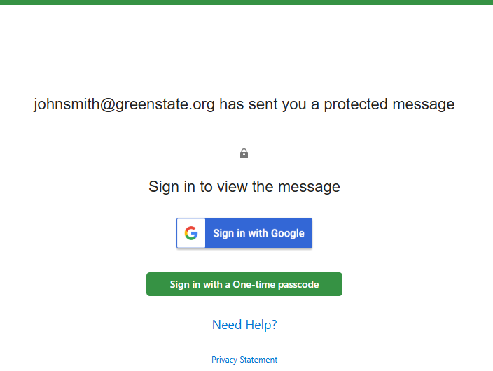 Secure Email